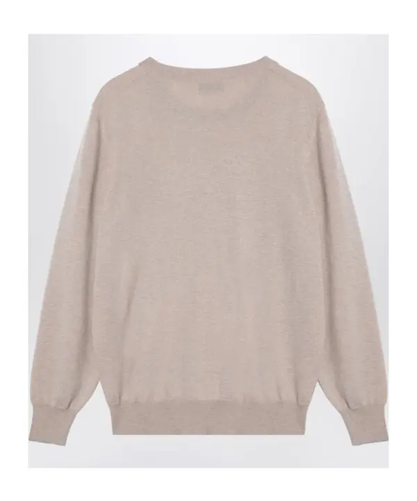 Brunello Cucinelli Round-collar And Long-sleeved Sweater