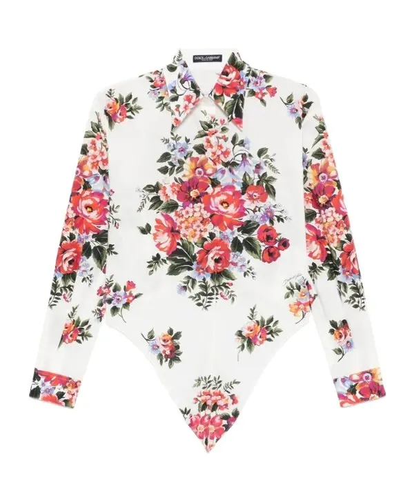 Dolce & Gabbana Floral Print Shirt