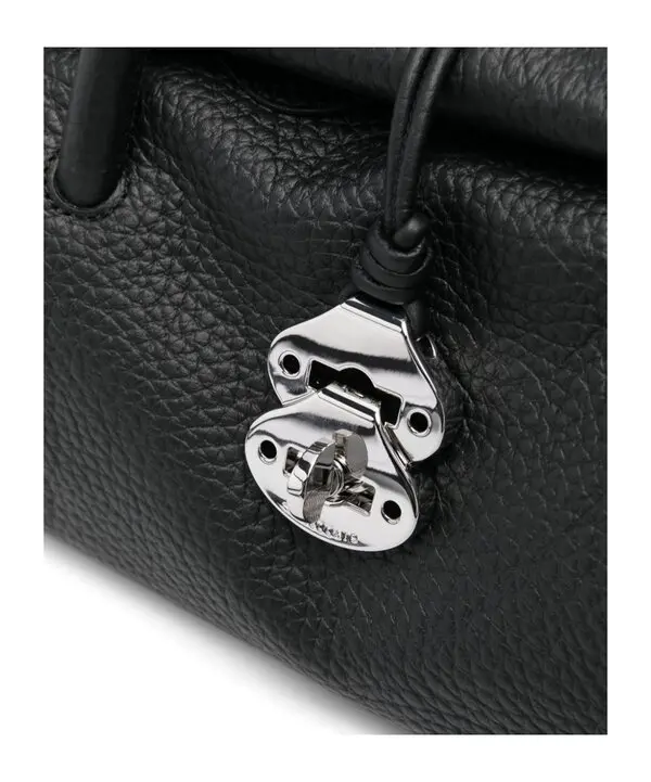 ZANELLATO Small Dotta Centauro Pebble-grain Tote Bag