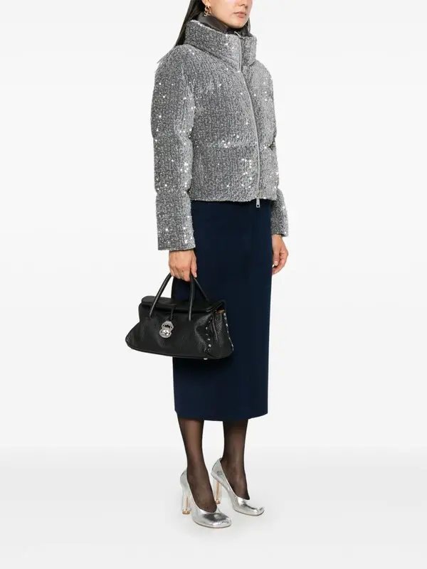 ZANELLATO Small Dotta Centauro Pebble-grain Tote Bag