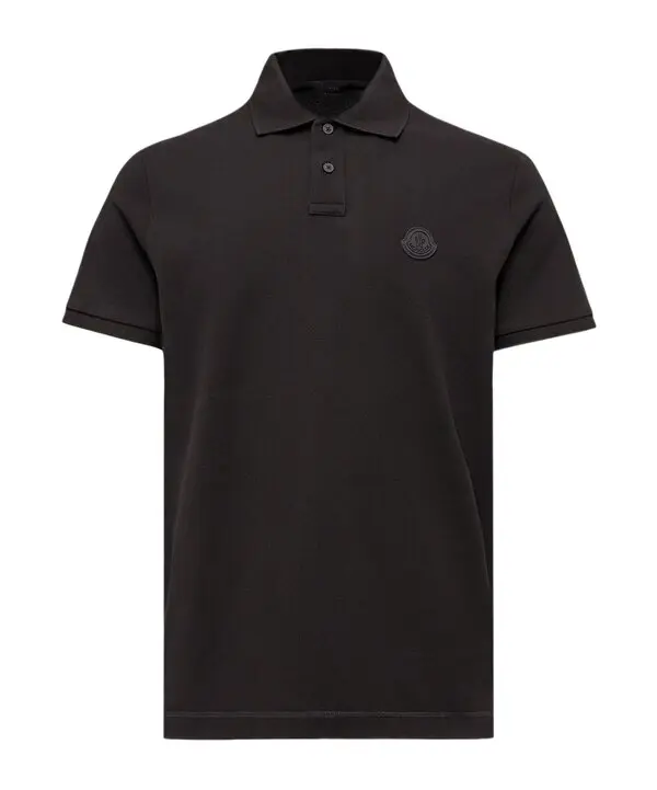 Moncler Logo Patch Short-sleeved Polo Shirt
