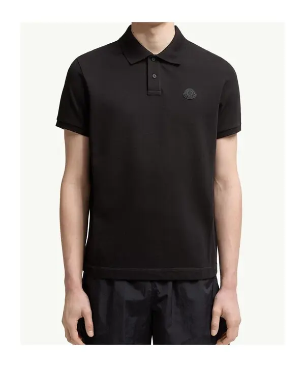 Moncler Logo Patch Short-sleeved Polo Shirt
