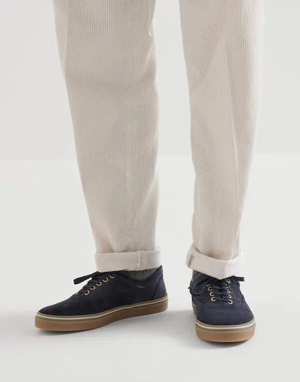 Brunello Cucinelli Suede Sneakers