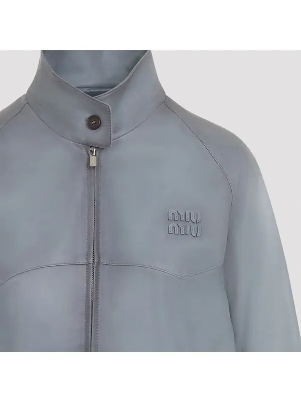 Miu Miu Nappa Leather Jacket