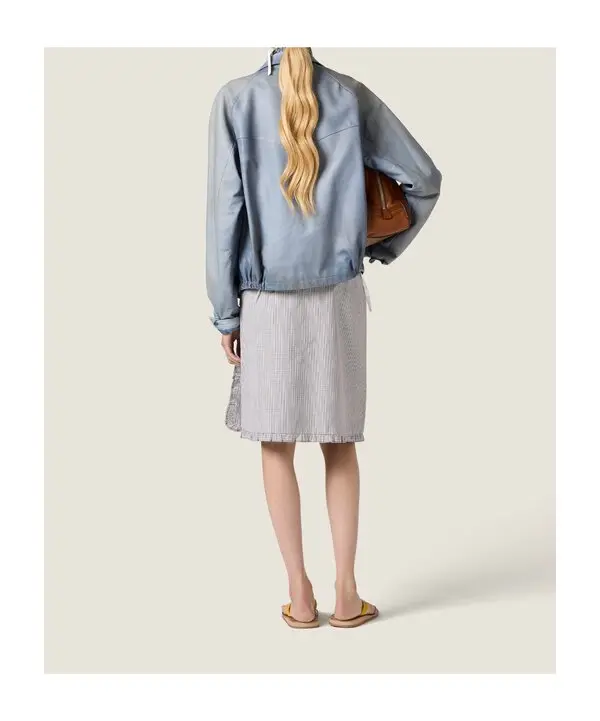 Miu Miu Nappa Leather Jacket