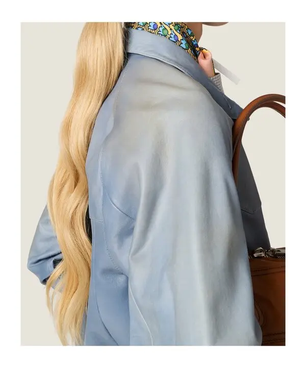 Miu Miu Nappa Leather Jacket