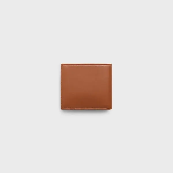 Celine Bi-fold Wallet In Smooth Lambskin
