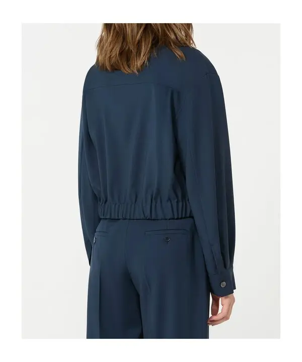 Max Mara Cropped Wool Jacket