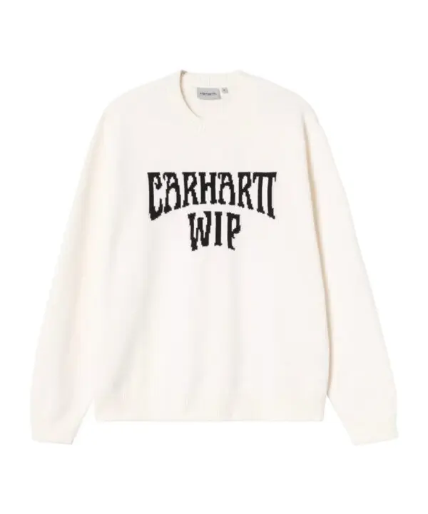 Carhartt Work In Progress Logo-intarsia Sweater