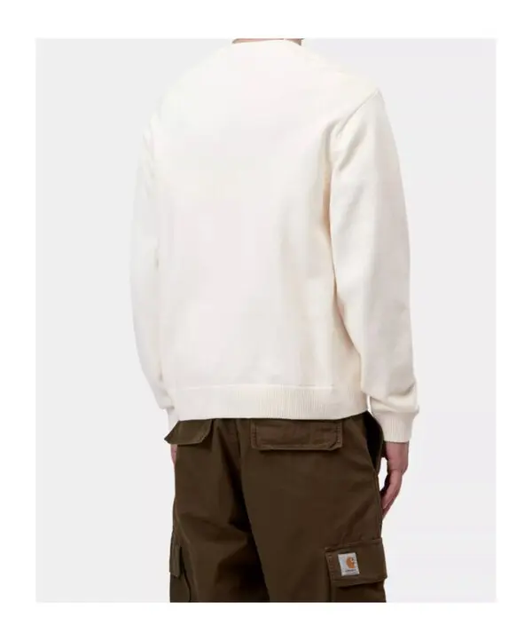 Carhartt Work In Progress Logo-intarsia Sweater