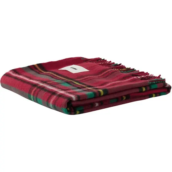 TEKLA Rectangular Wool Flannel Blanket