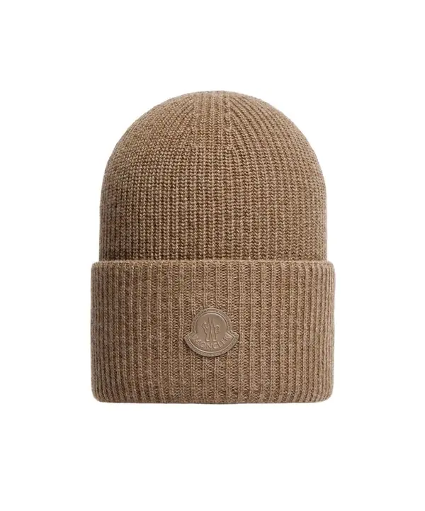 Moncler Wool Cashmere Blend Beanie