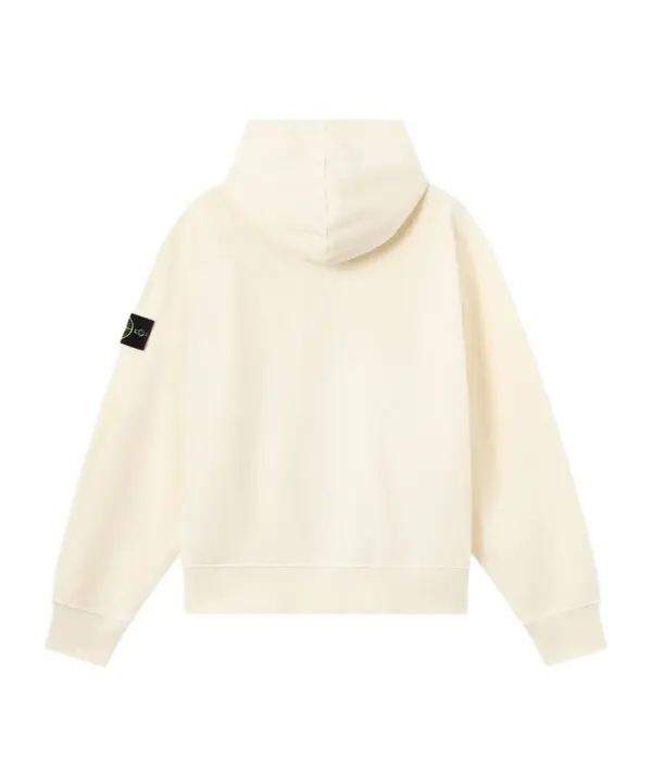Stone Island Oversized-fit Zip-up Hooded Sweatshirt With Pockets