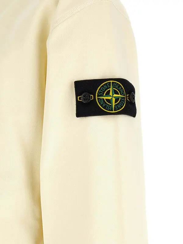 Stone Island Zip-up Hooded Sweatshirt
