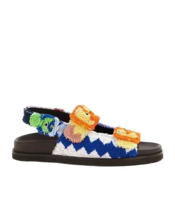 Missoni Zigzag Buckle Sandals