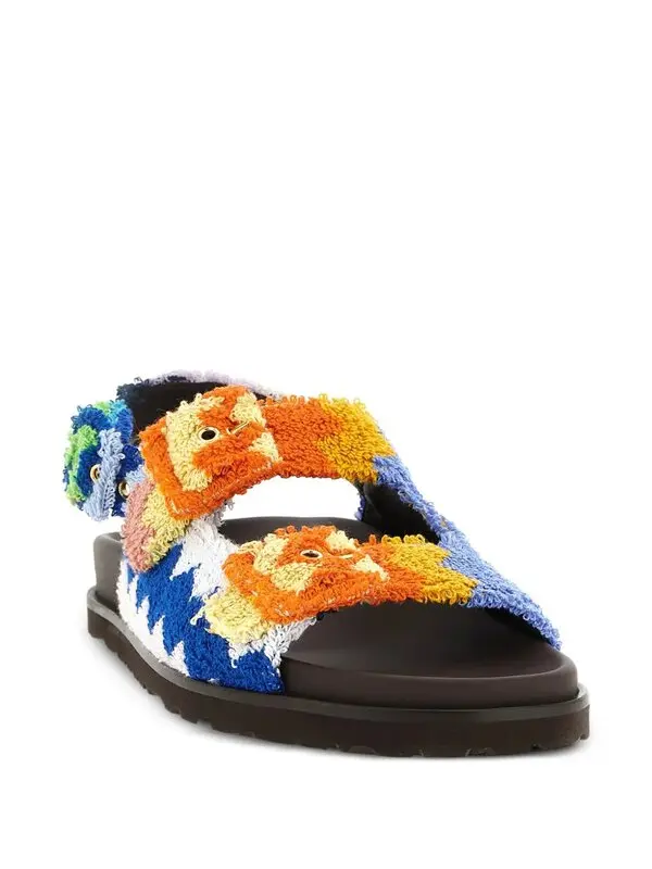 Missoni Zigzag Buckle Sandals
