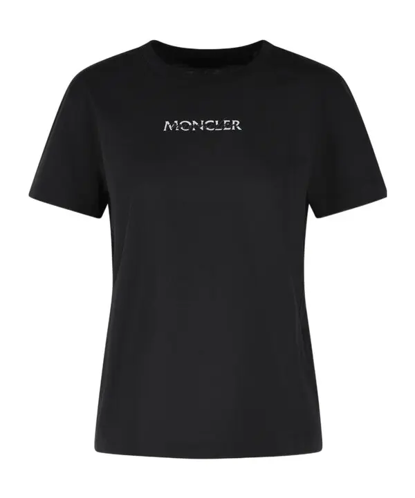Moncler Logo Detailed Crewneck T-shirt