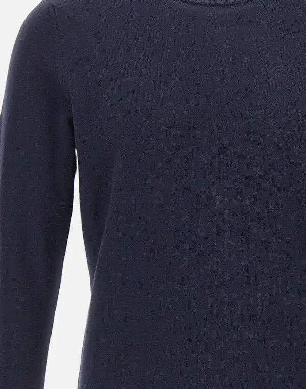 KANGRA Ribbed Crew Neck Knitted Sweater