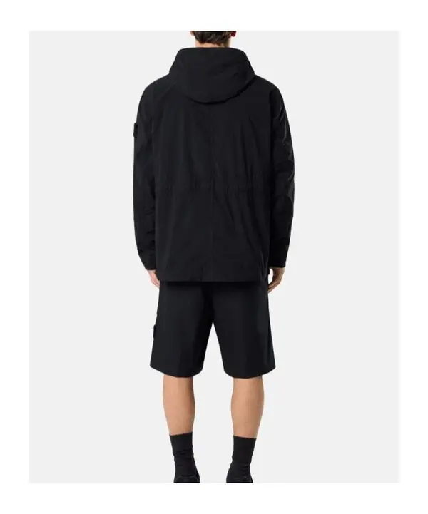 Stone Island Hooded Logo-patch Parka
