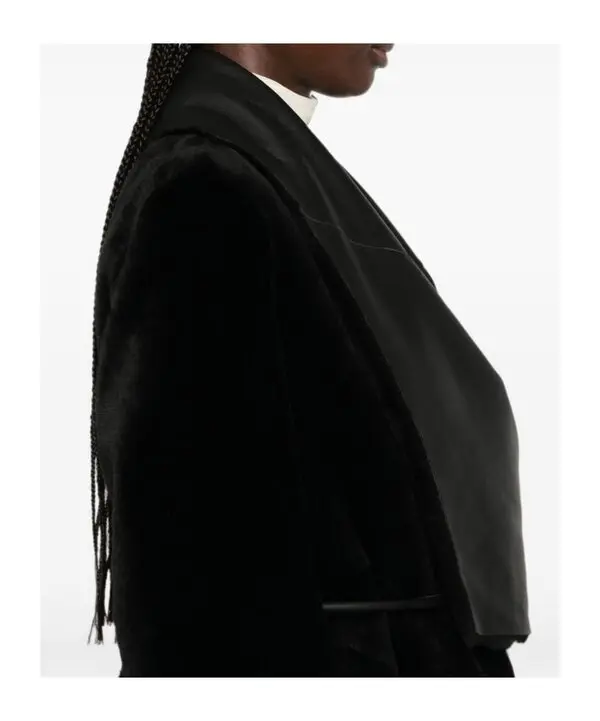 BLANCHA Long-sleeved Wrap Coat