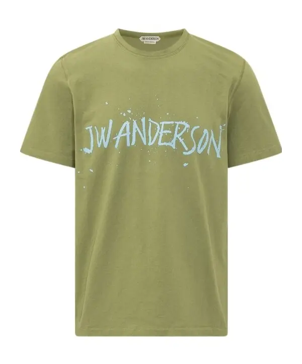 J.W.ANDERSON Jw Anderson Circular Logo Print T-shirt