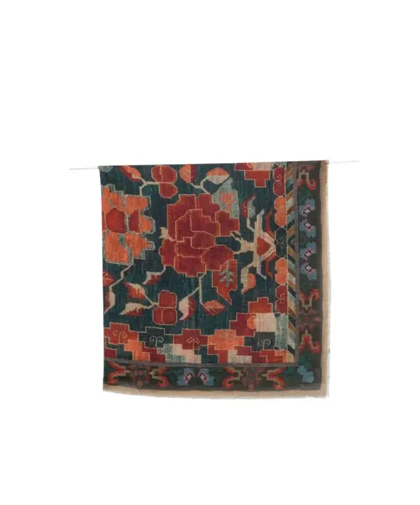 PIERRE-LOUIS MASCIA Floral Print Scarf - Black
