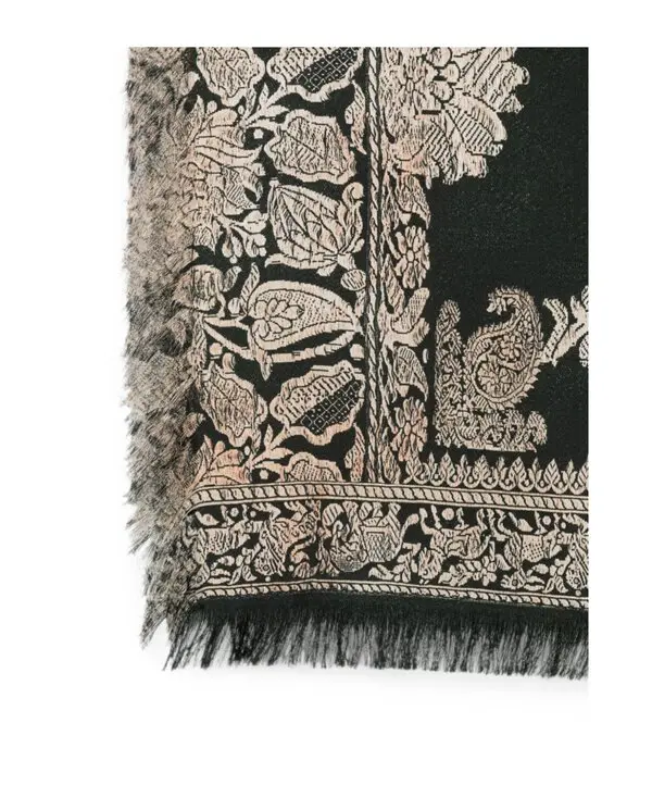 PIERRE-LOUIS MASCIA Printed Silk Scarf