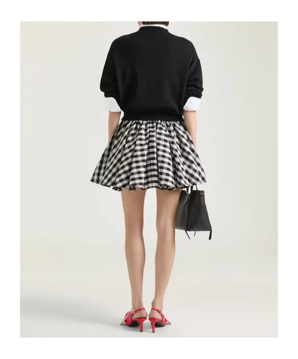 Givenchy Wool And Cotton Sweater With Embroidered Bow