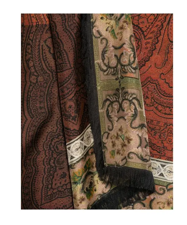 PIERRE-LOUIS MASCIA Printed Silk Scarf