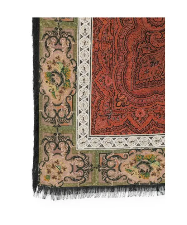 PIERRE-LOUIS MASCIA Printed Silk Scarf