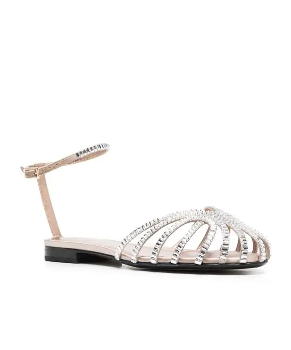 ALEVI MILANO Cut-out Flat Sandals