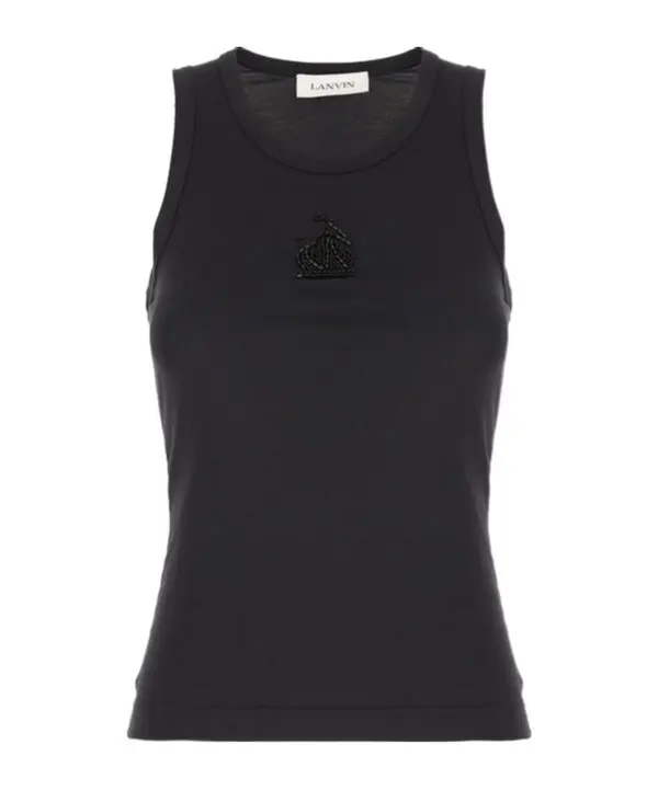 LANVIN Crew-neck Tank Top