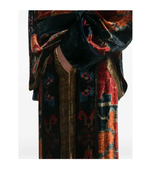 PIERRE-LOUIS MASCIA Kanada Geometric Pattern Trousers