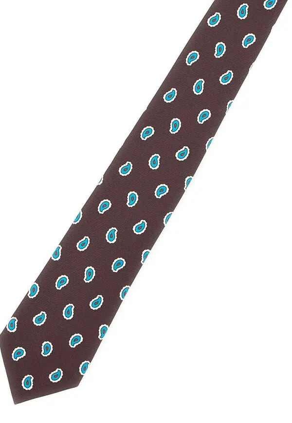 Kiton Paisley Tie