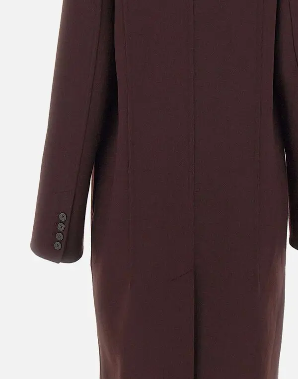 Victoria Beckham Double-breasted Long Coat