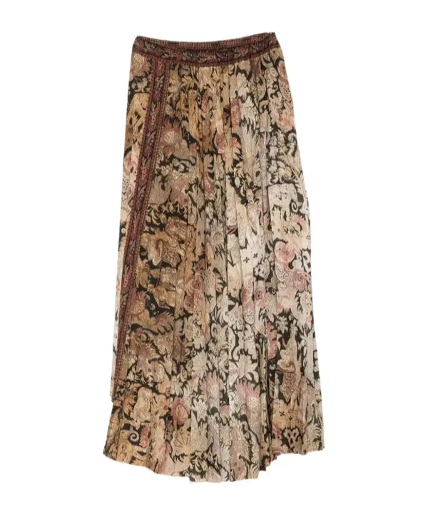 PIERRE-LOUIS MASCIA Printed Skirt - Nude