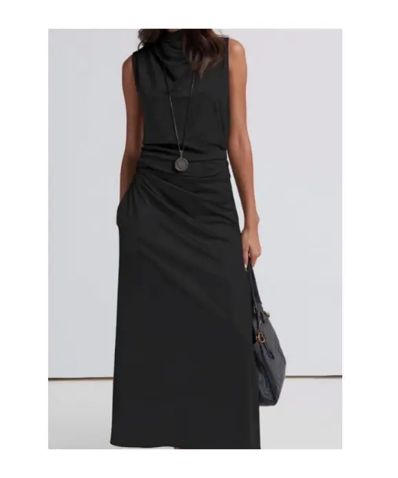 Pinko Sleeveless High Neck Dress