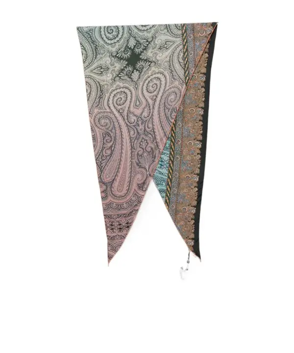 PIERRE-LOUIS MASCIA Printed Silk Scarf