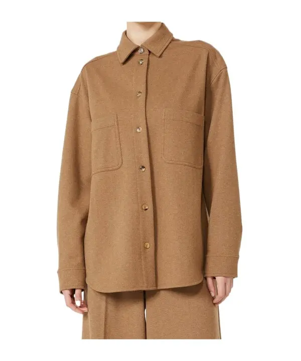 Max Mara Long Sleeve Casual Jacket - Camel