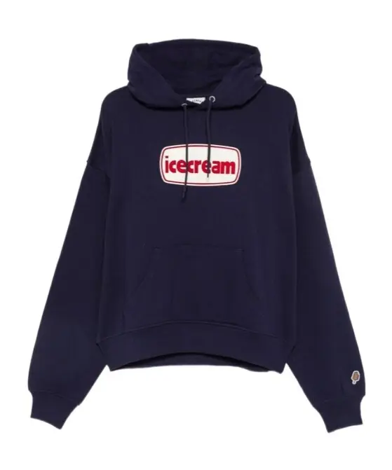 ICECREAM Logo-print Drawstring Hoodie