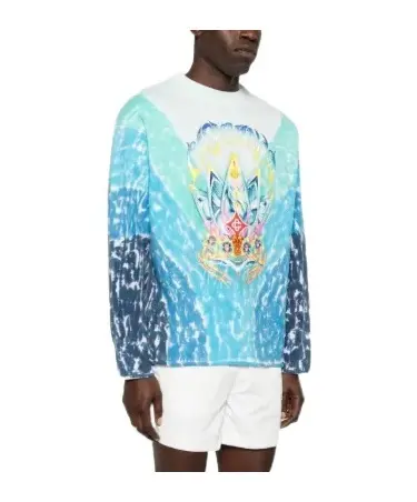 Casablanca Tie-dye Graphic T-shirt