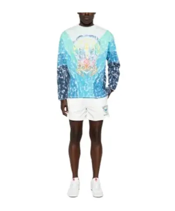 Casablanca Tie-dye Graphic T-shirt