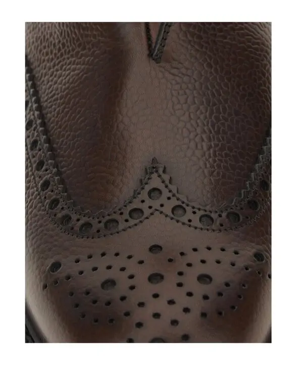 Church's Leather Ankle Boots With Brogue Detailing