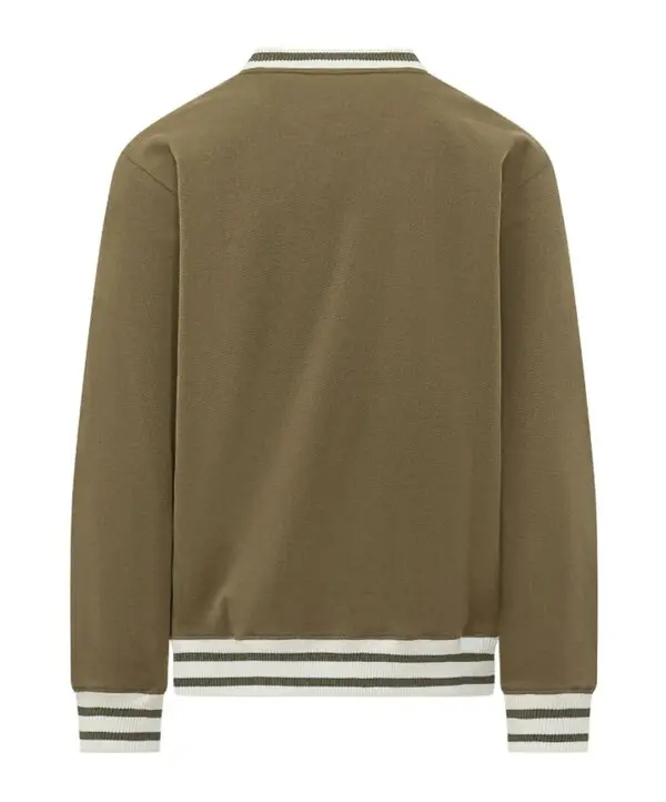Drole De Monsieur Drôle De Slogan Trim Sweatshirt