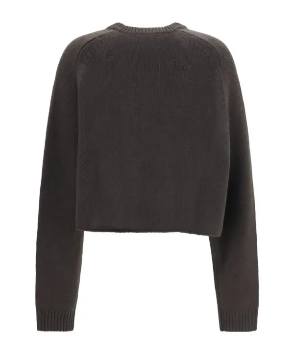 LISA YANG Karine Cropped Knitted Sweater