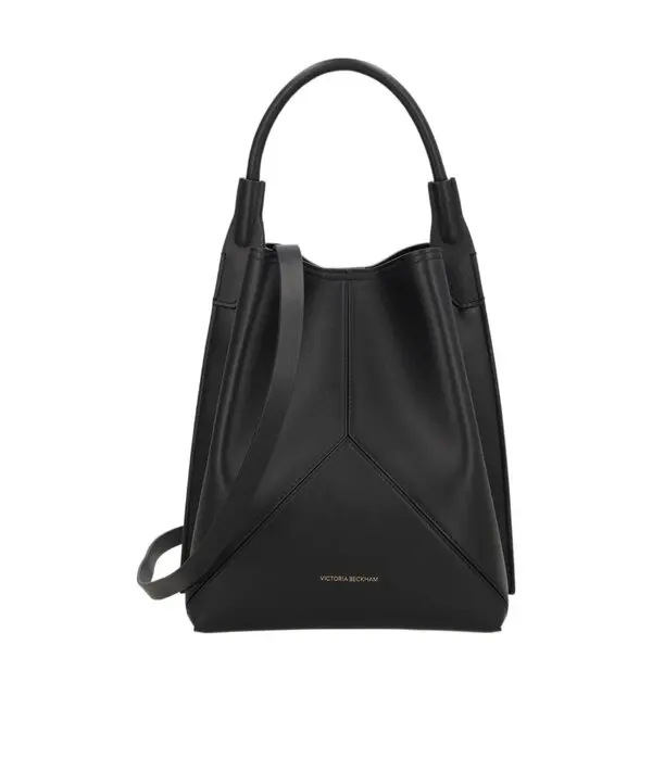 Victoria Beckham Top Handle Bucket Bag - Black