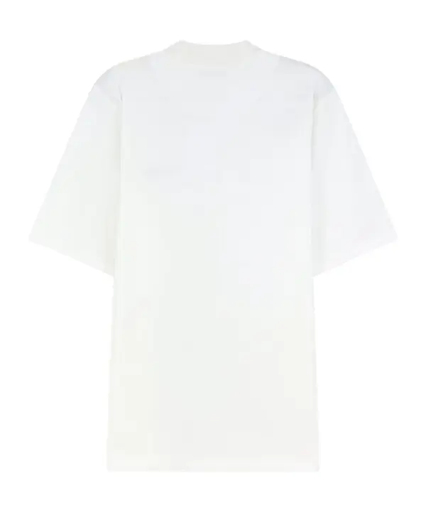 Attico Logo Shoulder-pad T-shirt