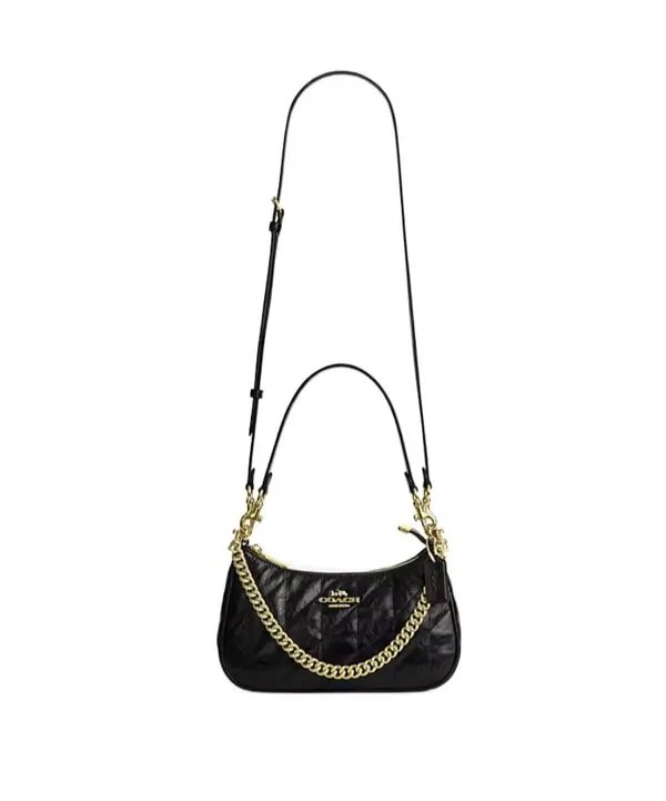 COACH Teri Quilted Details Shoulder Bag