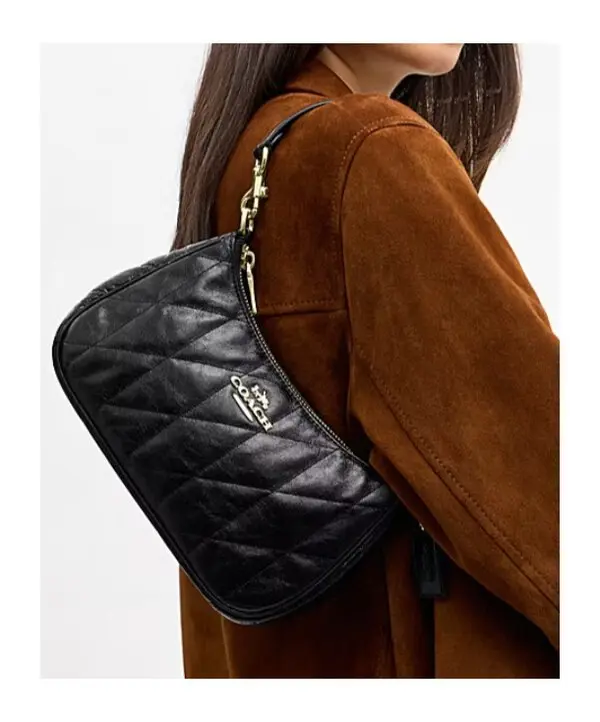 COACH Teri Quilted Details Shoulder Bag