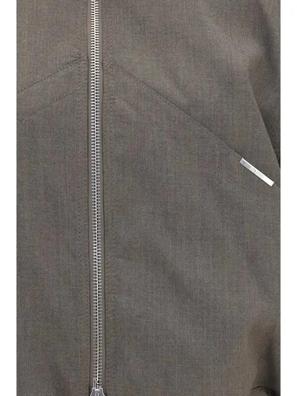 Attico Zip-up Bomber Jacket